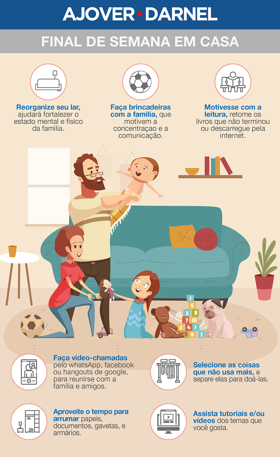 Compartilhamos algumas ideias para curtir momentos em casa - Care ...